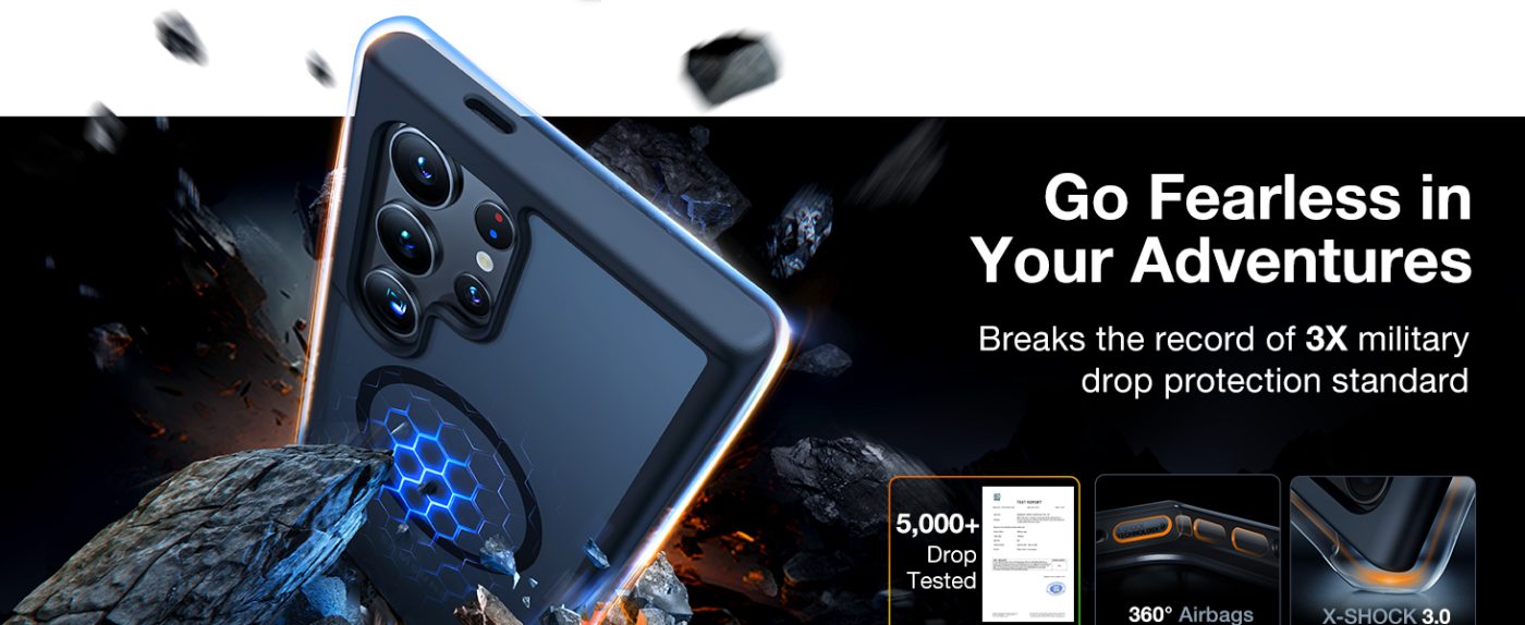 Torras Guardian Magnetic (Magsafe Compatible) Series Phone Case For ...