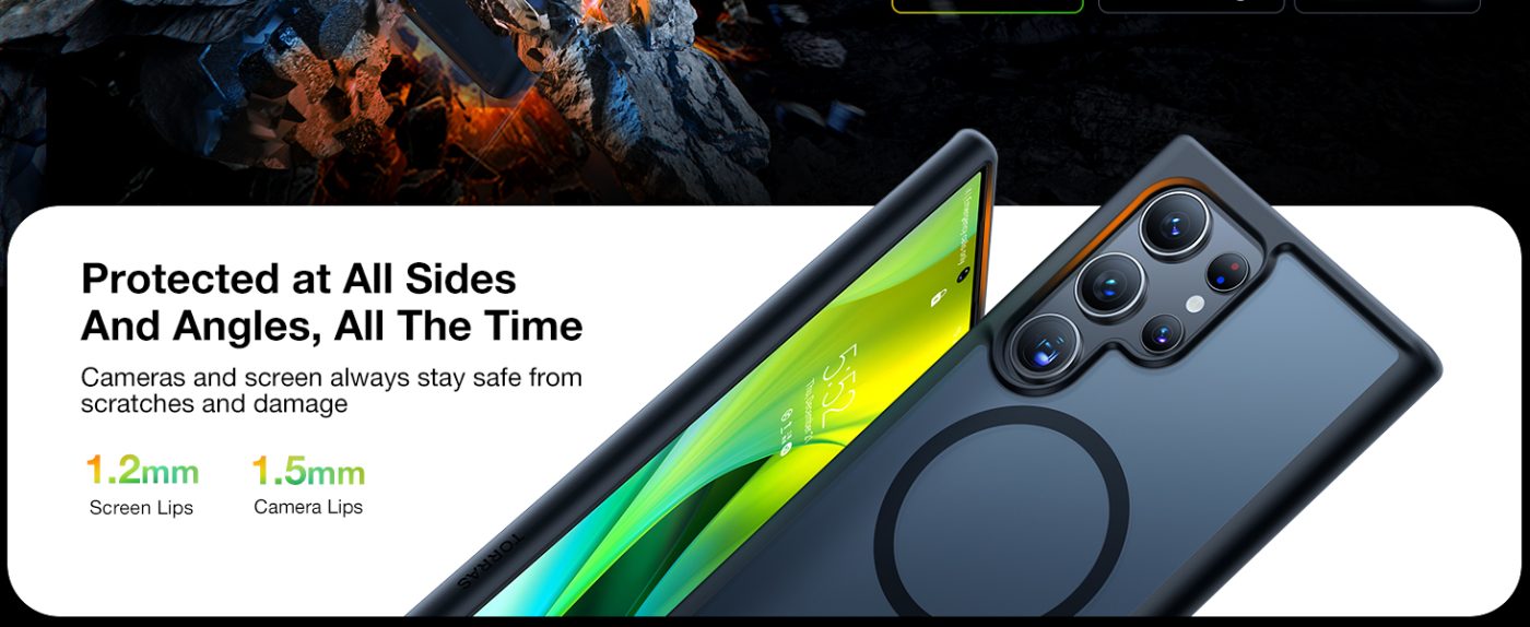 Torras Guardian Magnetic (Magsafe Compatible) Series Phone Case For ...