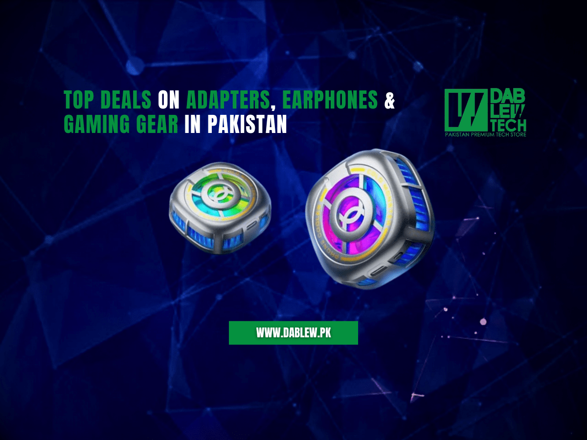 Top Deals on Adapters, Earphones & Gaming Gear in Pakistan